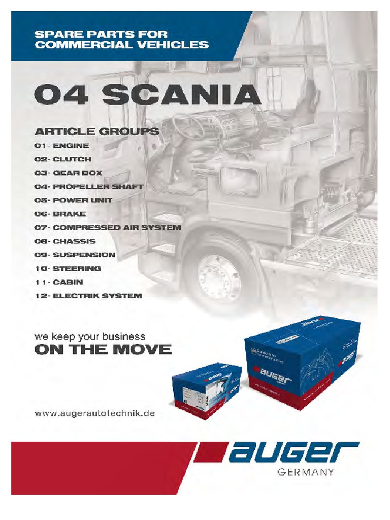 Scania Truck & Bus Parts Guide | PDF | Manufactured Goods | Rotating ...