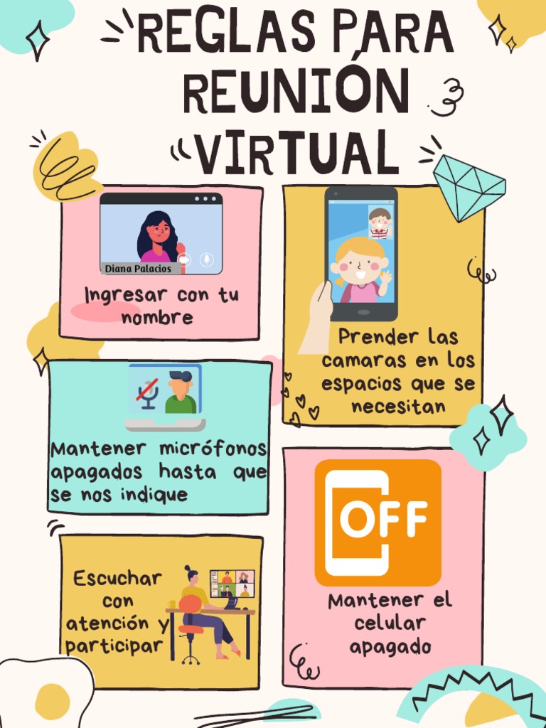Reglas para Reuniones Virtuales | PDF