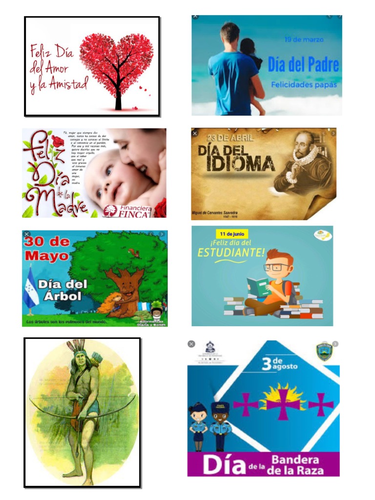 Dias Festivos Del Año | PDF