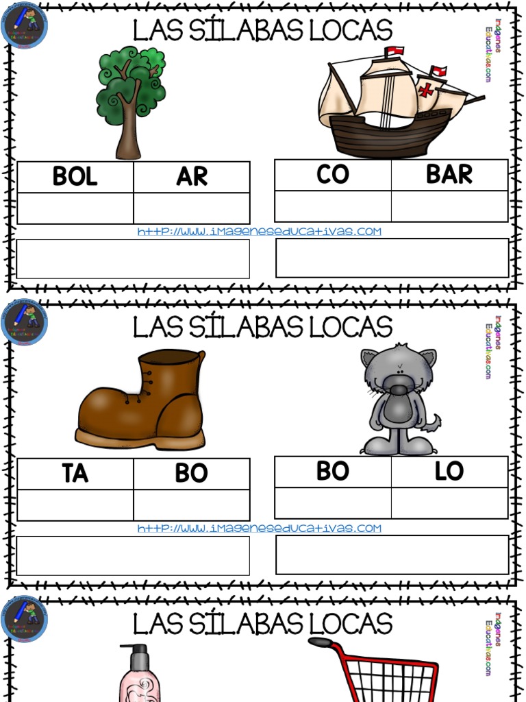 Sílabas Locas Parte1 | PDF