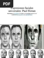 Paul Ekman, Las Seis Emociones Básicas | PDF | Expresión facial | Las ...