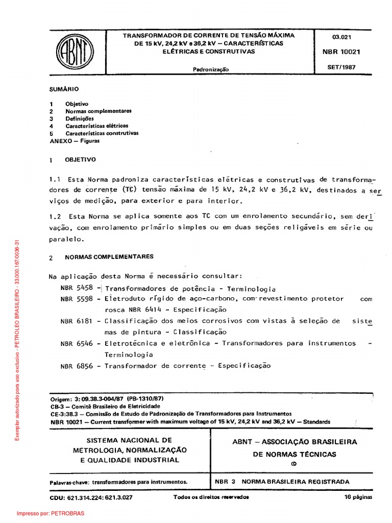 Uso Exclusivo: ISO 10021 e EN 10021 | PDF