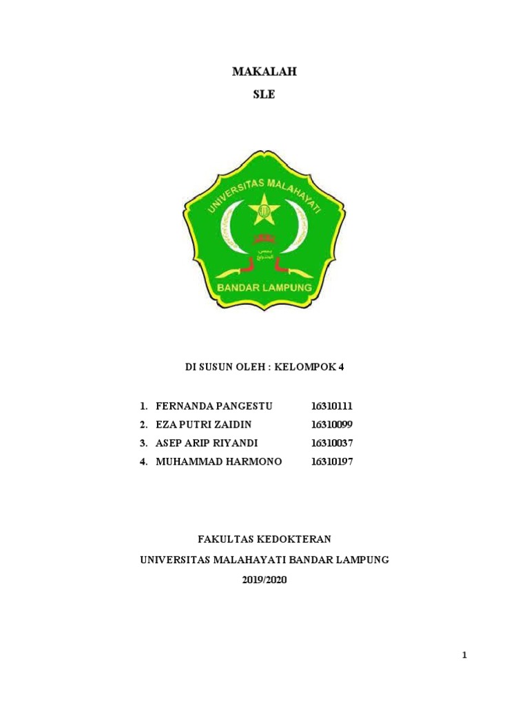 Makalah SLE | PDF