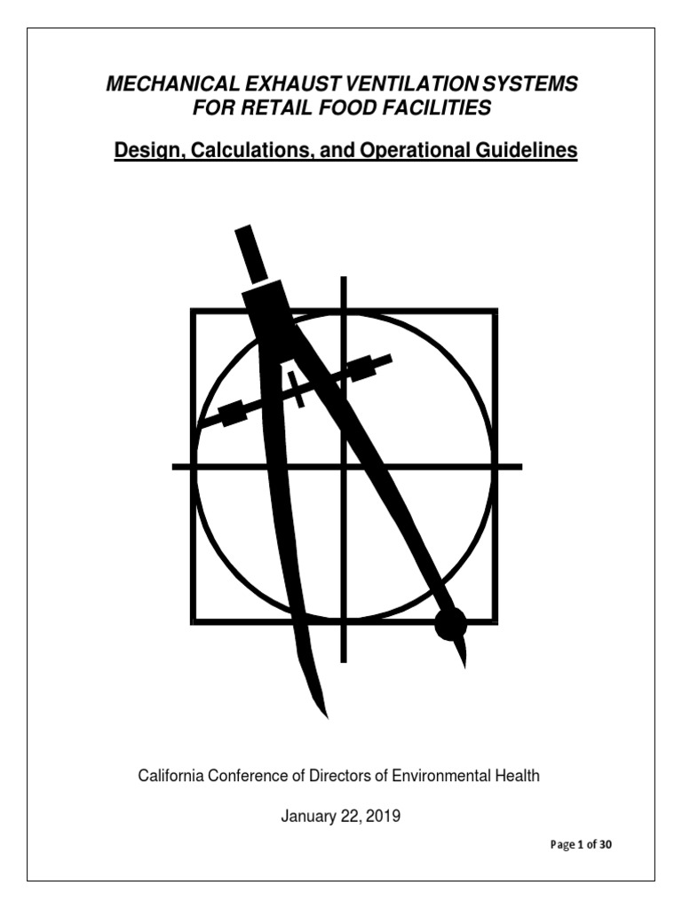 Kitchen Hood Design Calculations 2019 | PDF | Ventilation (Architecture ...