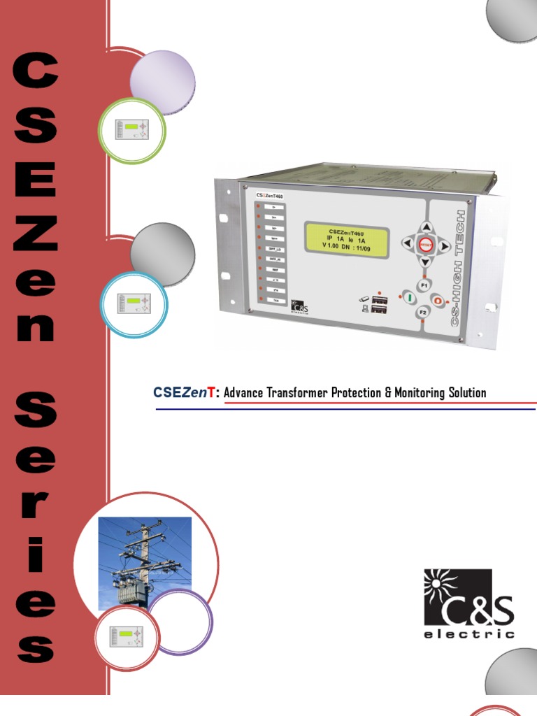 87T Relay-C&S-CSEZenT | Transformer | Relay