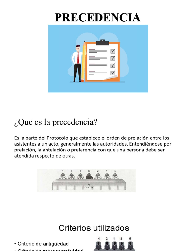 PRECEDENCIA | PDF