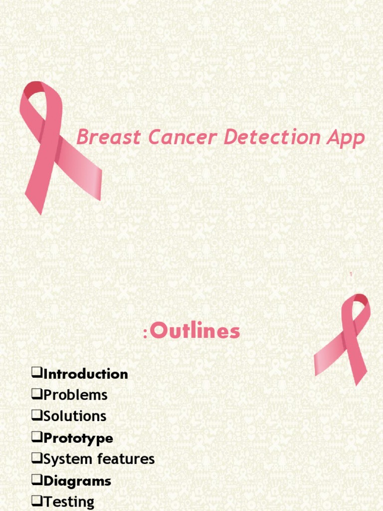 Breast Cancer Detection App Overview | PDF | Application Software | Cancer
