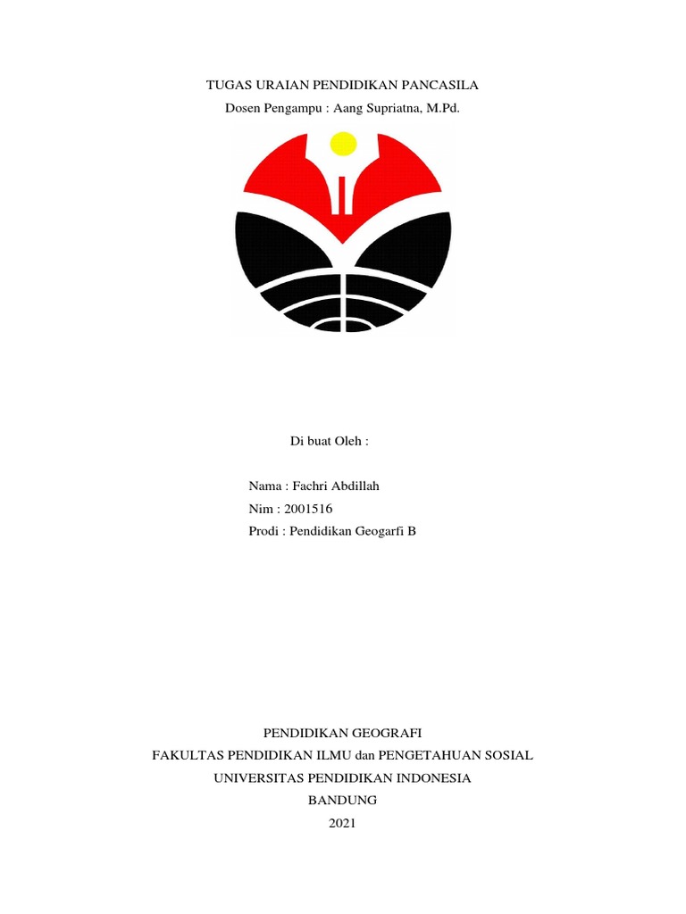 Fachri Abdillah - Pendidikan Geografi - 01 | PDF | Sejarah | Agama ...