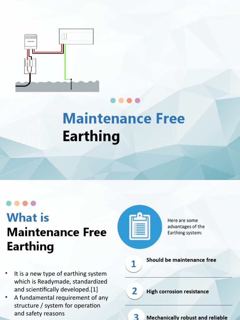 Maintainence Free Earthing | PDF | Electricity | Electromagnetism