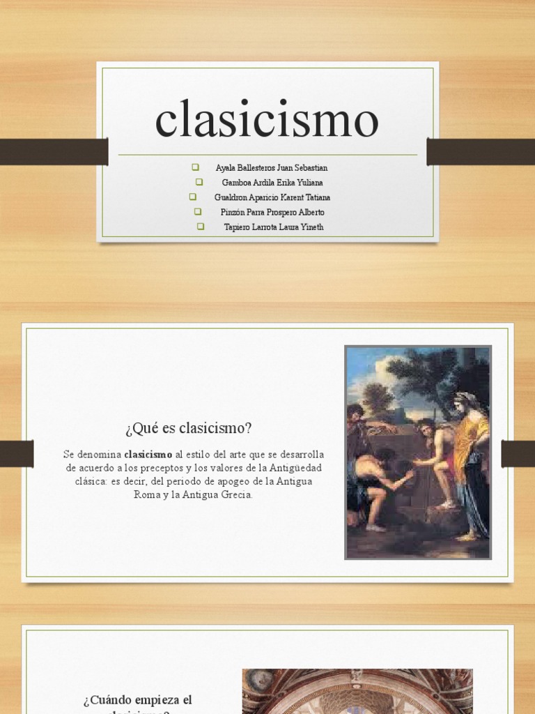 Clasicismo | PDF | Periodo Clásico (Música) | Música clásica
