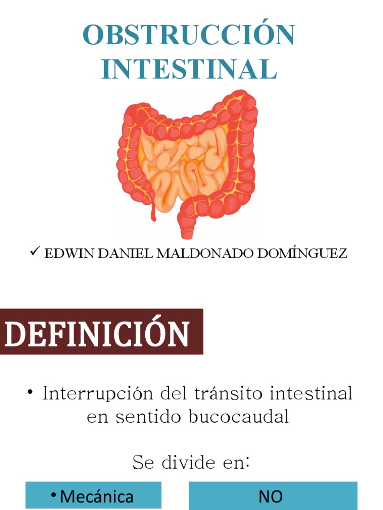 Obstruccion Intestinal | PDF | Especialidades Medicas | Gastroenterología