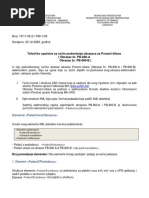 Uputstvo Za MIP - 1023 | PDF