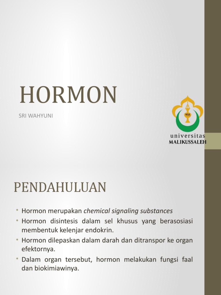 Klasifikasi dan Struktur Hormon | PDF