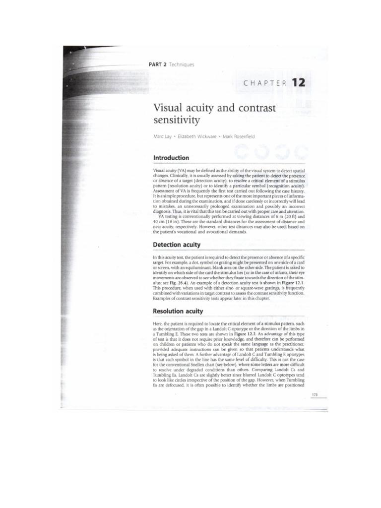 Optometry Science Techniques and Clinical Management Capítulo 12 | PDF