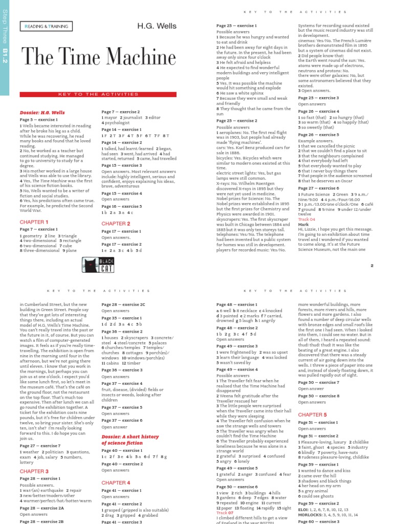 RT Time Machine KEYS | PDF | The Time Machine | Nature