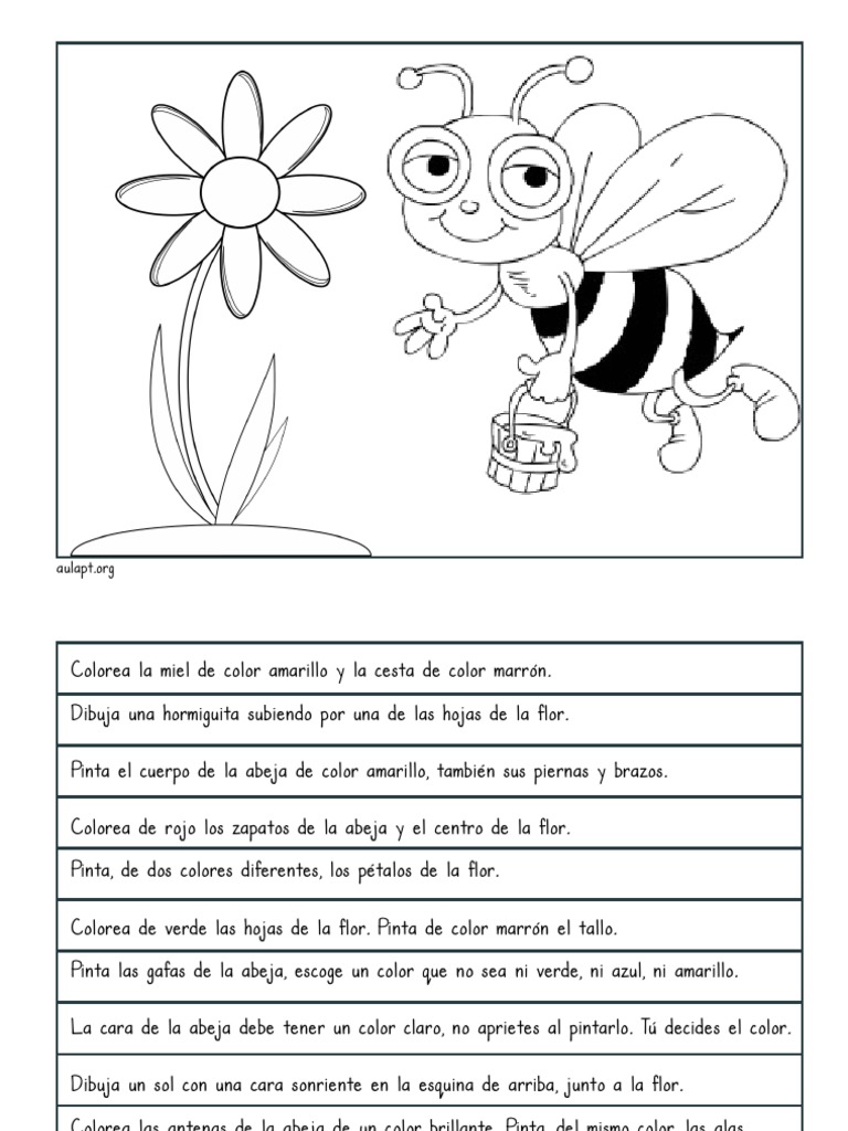 Actividades de Coloreo para Primavera | PDF