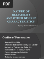 Factors Affecting Reliability | PDF | Cognition | Behavioural Sciences