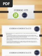 Triptico Codigo ETI | PDF