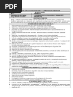 Perfil de Cargo Operador. | PDF | Camión | Seguridad y salud ocupacional