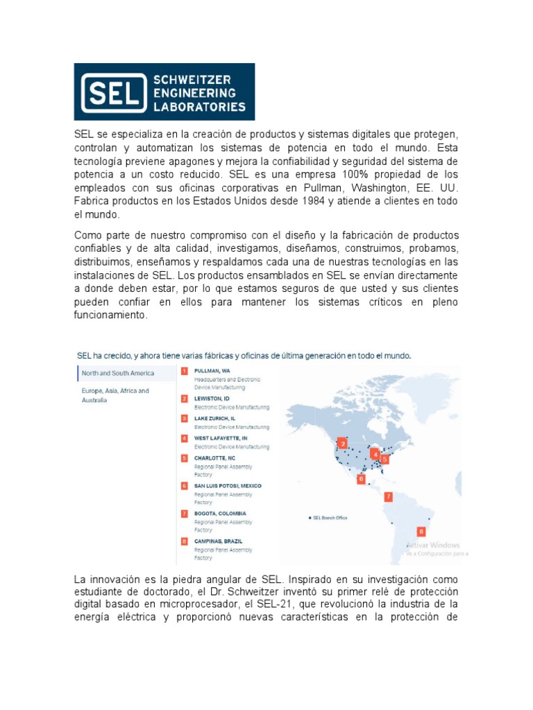 Catalogo SEL | Descargar gratis PDF | Scada | Transformador