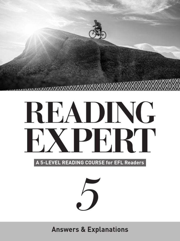 Reading Expert 5 정답 | PDF