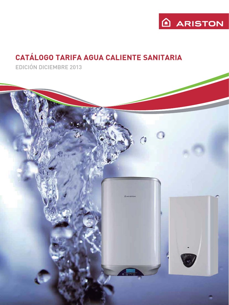 ARISTON Agua Caliente Sanitaria | PDF | Ducha | Agua