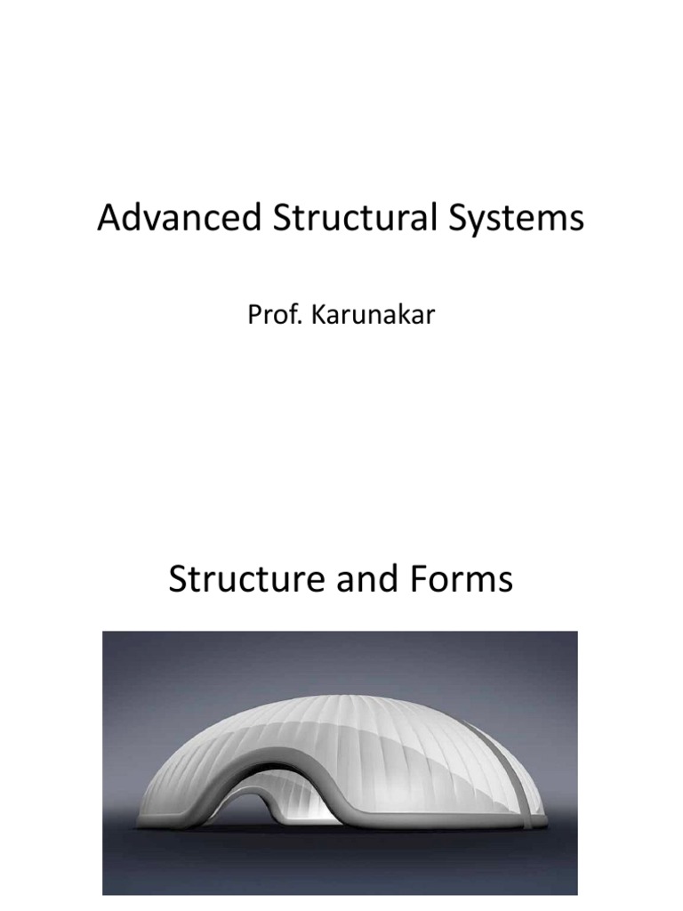 Advanced Structural Systems | PDF | Beam (Structure) | Truss