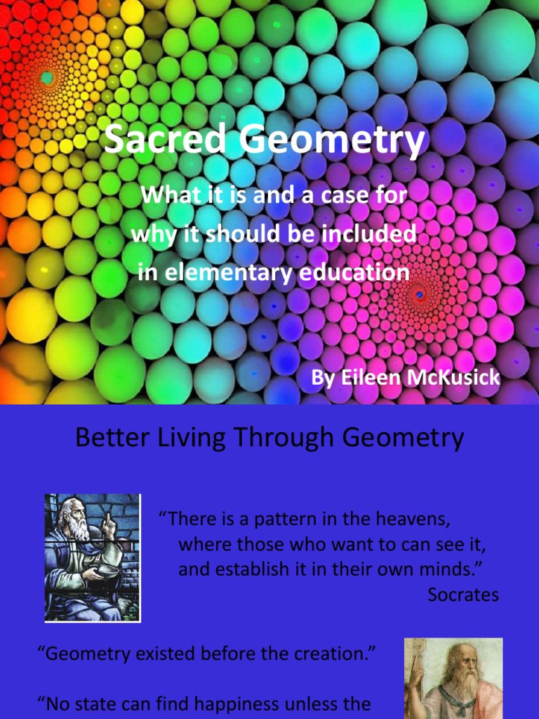 Sacred Geometry | PDF | Science | Teaching Mathematics