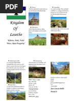 Sesotho Word List | PDF | Languages | Nature