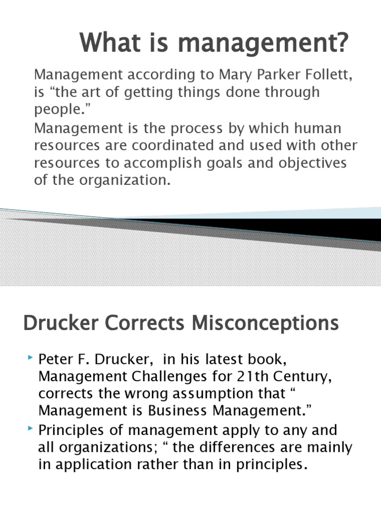 What Is Management | PDF