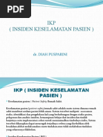 Ppt. INSIDEN KESELAMATAN PASIEN (IKP) | PDF