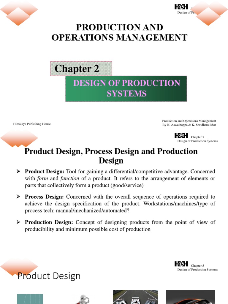 Session-3 - Design of Production Systems - BBA 2018-21 | PDF ...