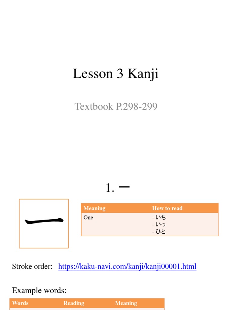 Lesson 3 Kanji | PDF | Japanese Yen | Languages Of Taiwan