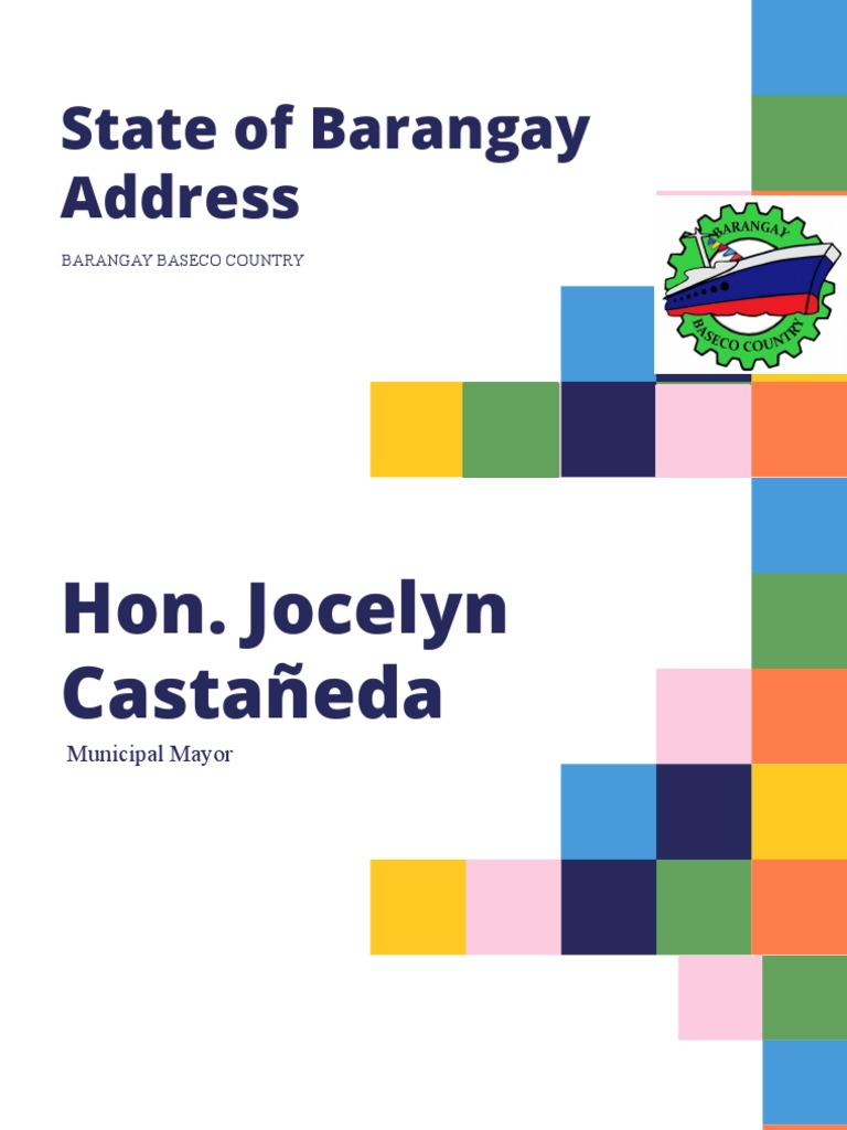 State of Barangay Address | PDF | Science & Mathematics