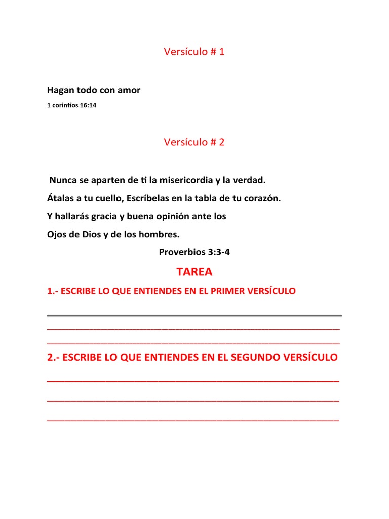 Versículo | PDF