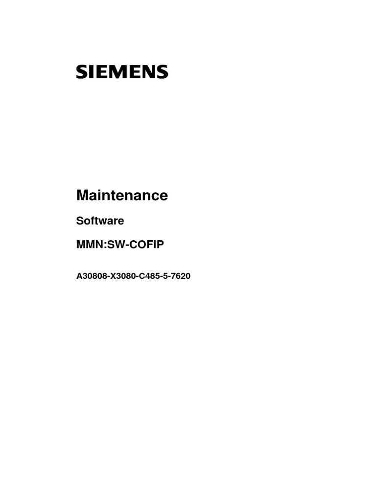 Maintenance: Software Mmn:Sw-Cofip | PDF | Intellectual Works | Computing