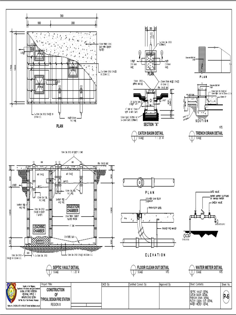 Construction of Typical Fire Station 20191012 P6 | PDF