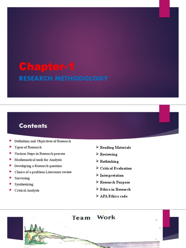 Chapter-1: Research Methodology | PDF