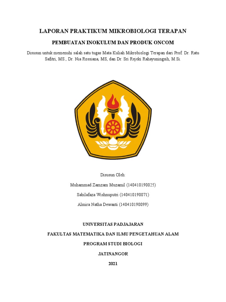 Laporan Oncom | PDF