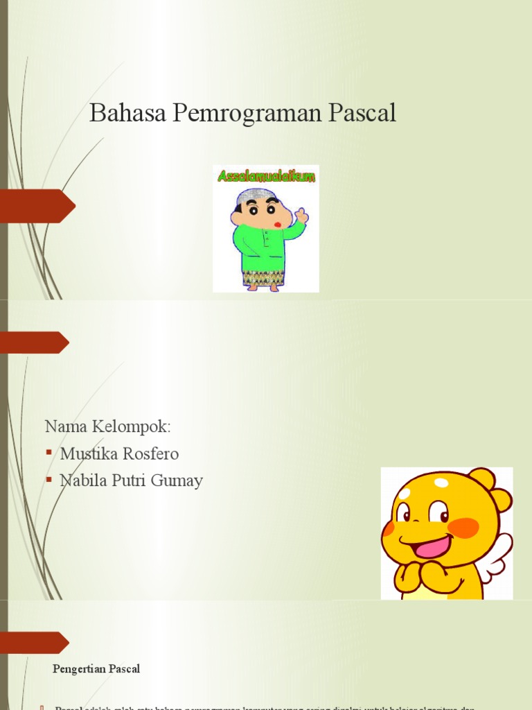 Bahasa Pemrograman Pascal | PDF | Seni | Komputer