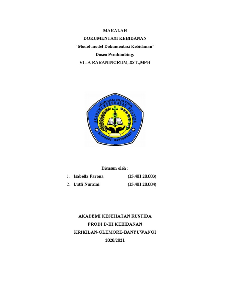 MAKALAH Model-Model Dokumentasi | PDF