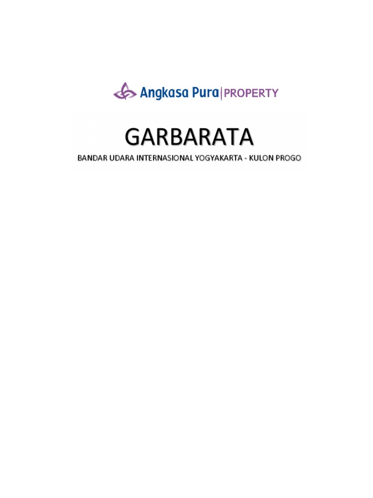 Spesifikasi Garbarata Dan PMS Yia | PDF