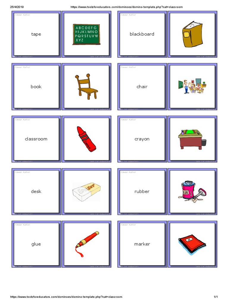 Domino-Classroom I | PDF