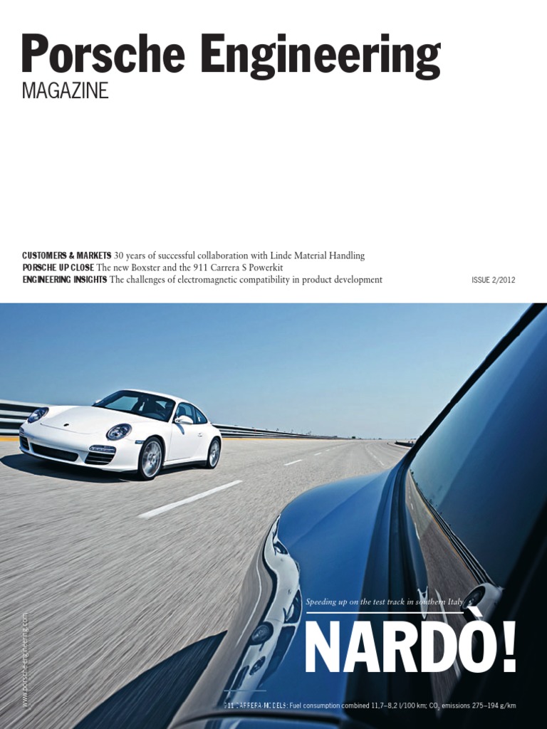 Porsche Engineering Magazine 2012 | PDF | Fuel Economy In Automobiles ...