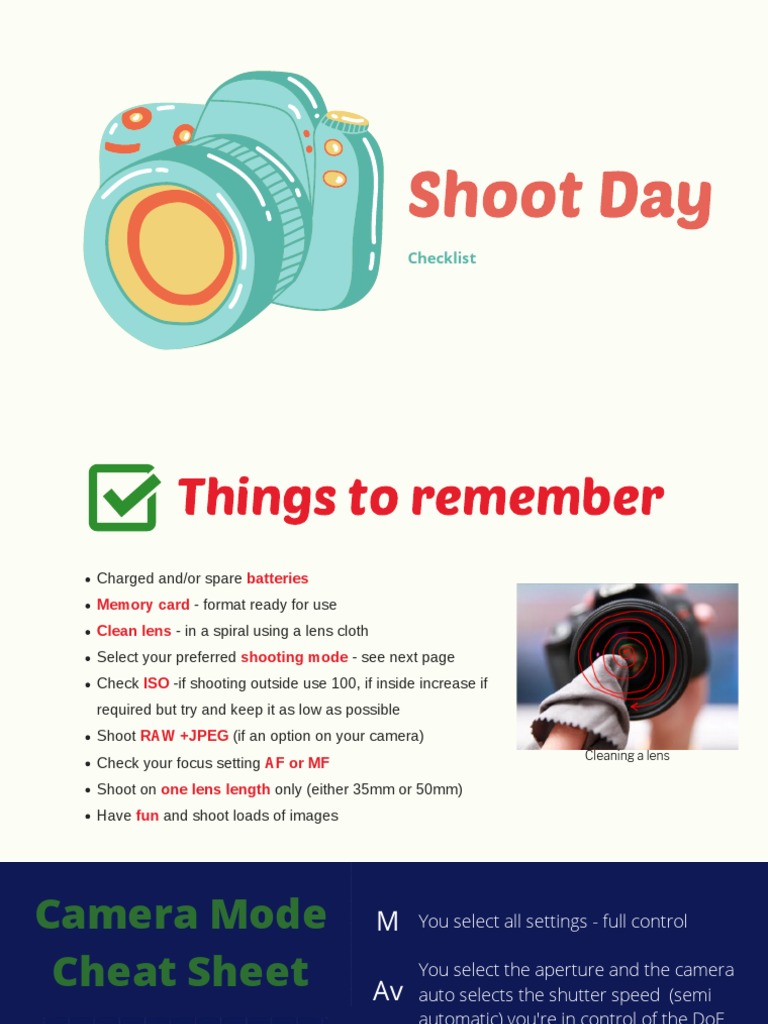 Shoot Day | PDF | Computers