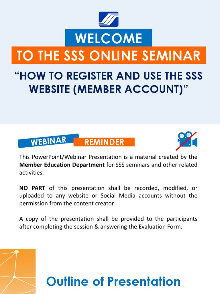 How To Use and Register in The SSS Website (Member Account) | Download ...