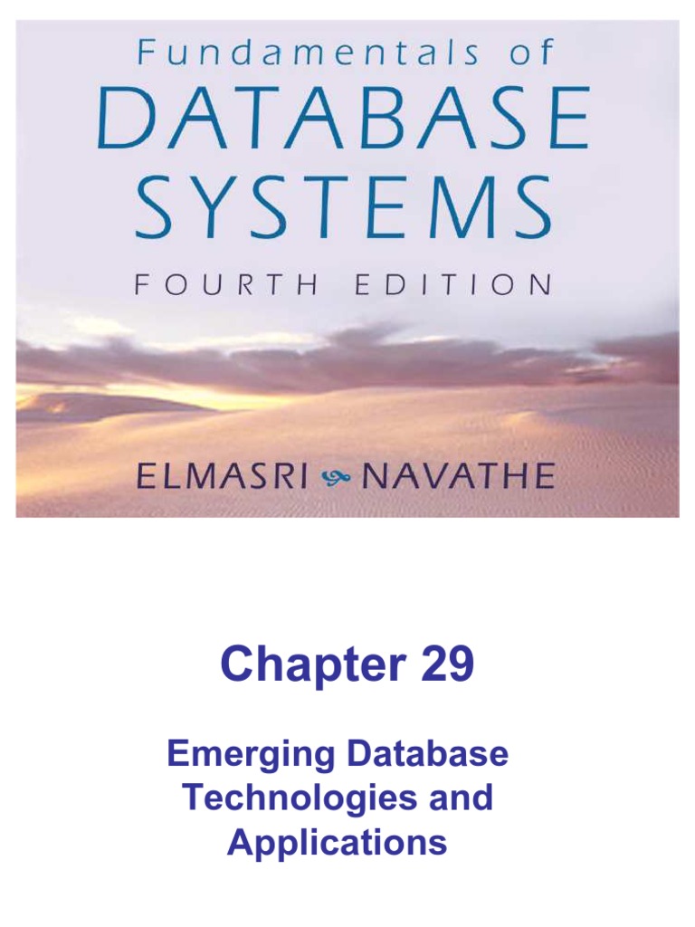 Elmasri and Navathe DBMS Concepts 29 | PDF