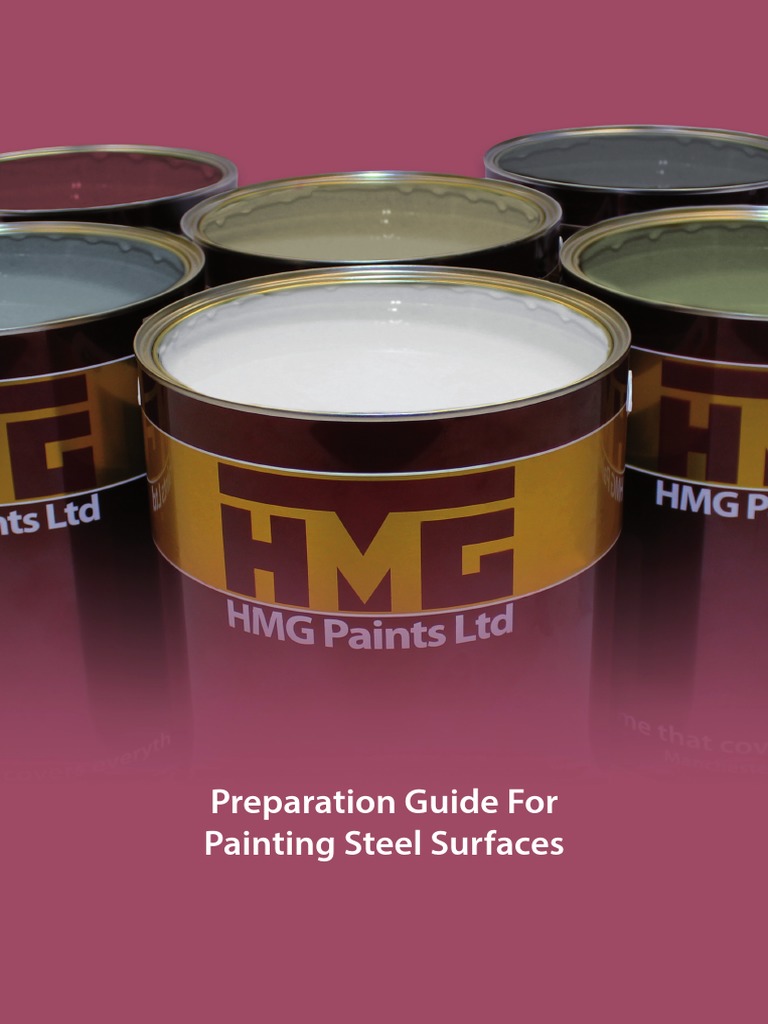 Preparation Guide For Painting Steel Surfaces | PDF | Rust | Paint