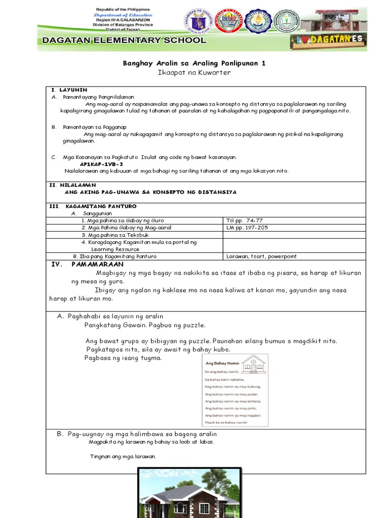 Grade 1 COT AP Q4 | PDF