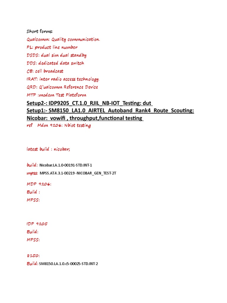 Devices Preparation | PDF | Lte (Telecommunication) | Packet Switching